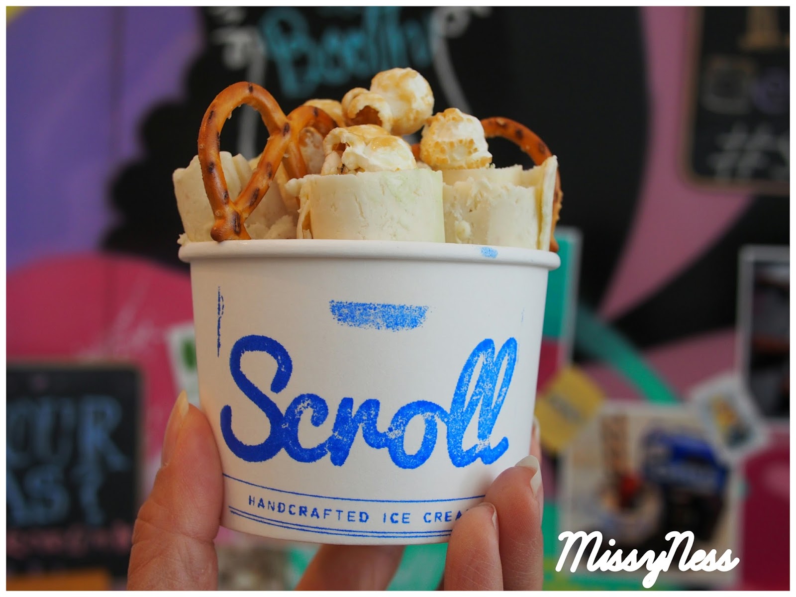 Scroll Ice Cream | Missy Ness' Train of Thought
