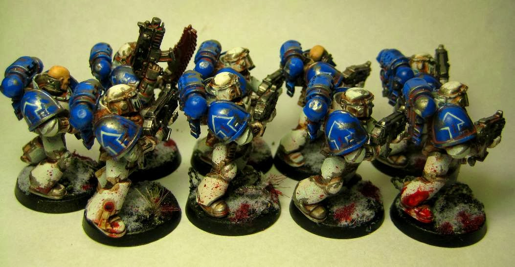 Zen 40K: World Eaters characters and Tacticals