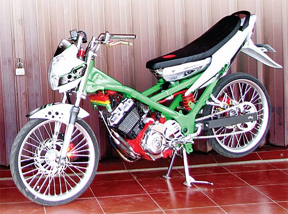 otomotif bike: Contoh Modifikasi Suzuki FU 150