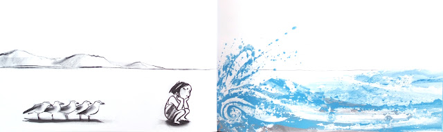 çizgili masallar: Wave by Suzy Lee