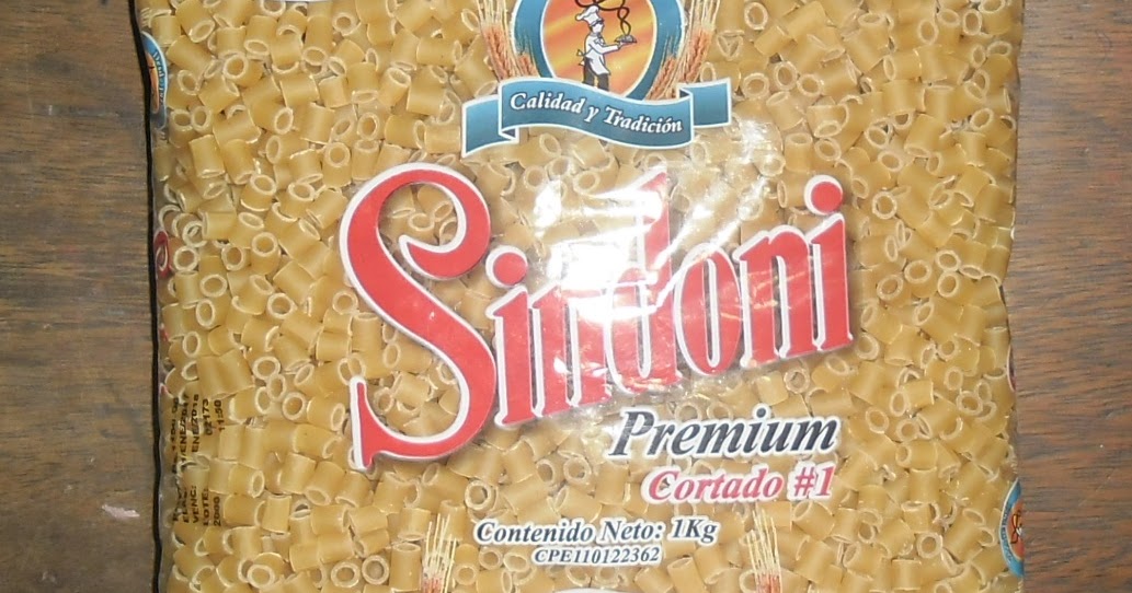 Pastas Nacionales: Sindoni Premiun Cortado #1 1 Kg