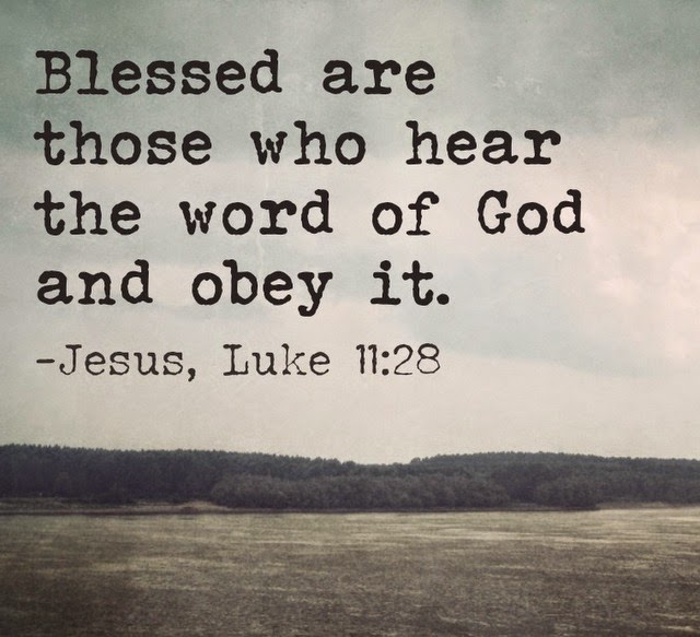 The Easily Influenced Stitcher: Luke 11:28