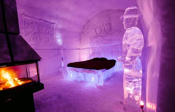 Photos: See this amazing ice hotel made entirely out of ice and snow ...
