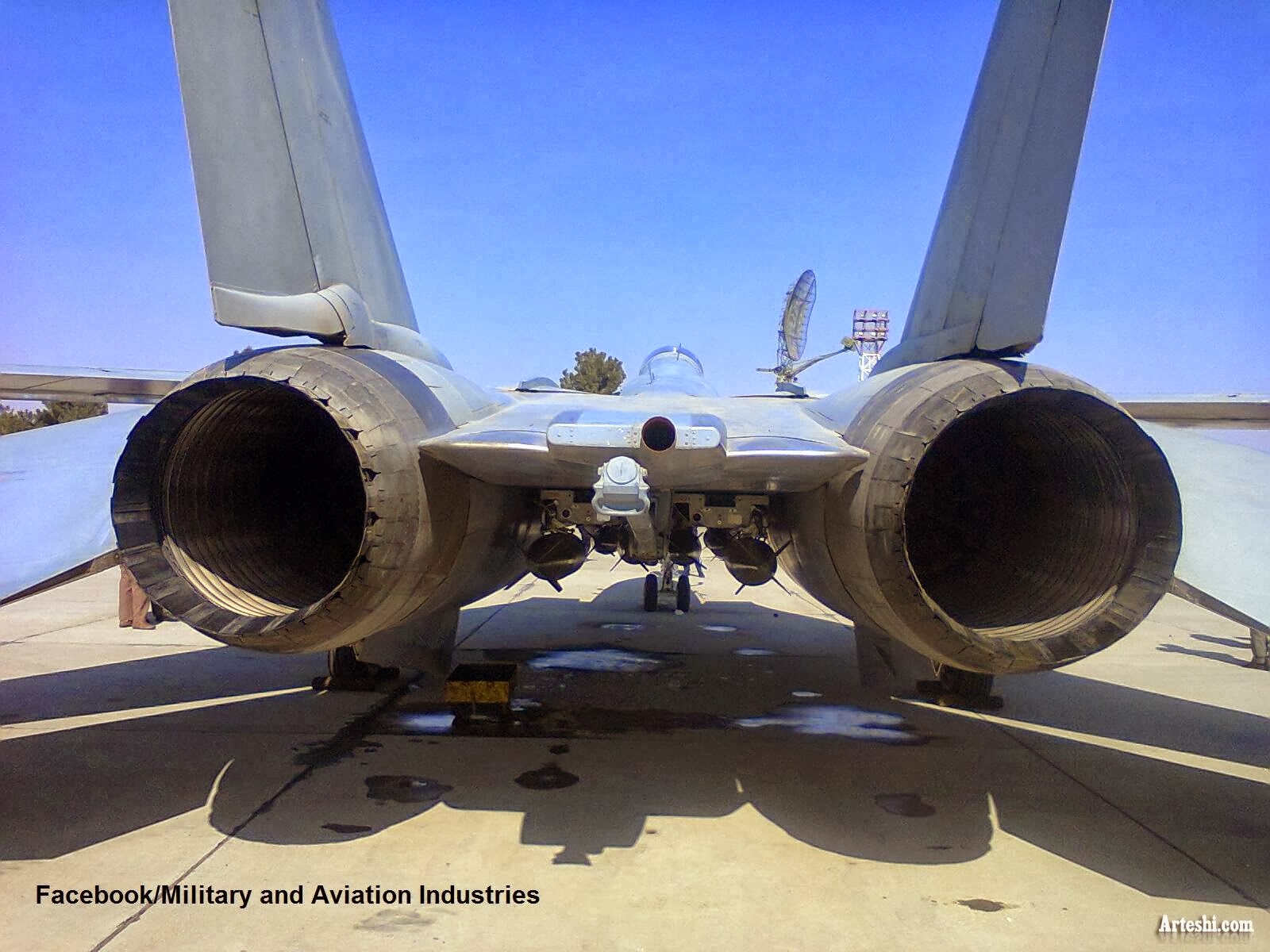 Asian Defence News: IRIAF exhibitions: IRIAF Grumman F-14A Tomcat display