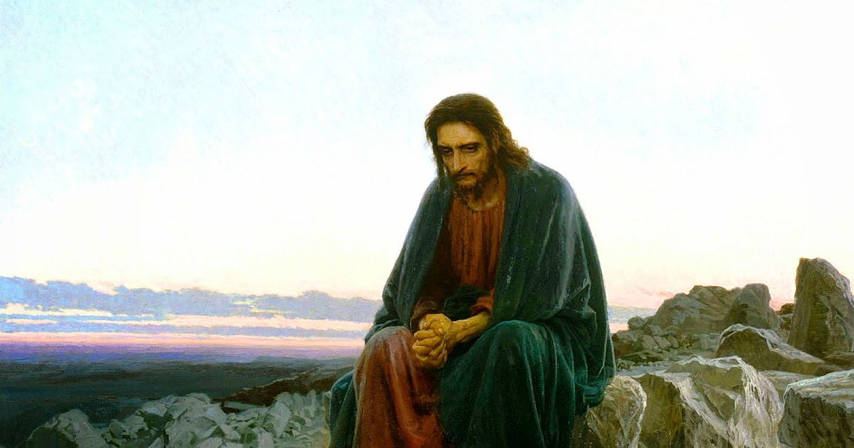 Ivan Nikolaevich Kramskoi: Christ in the Desert (1872)