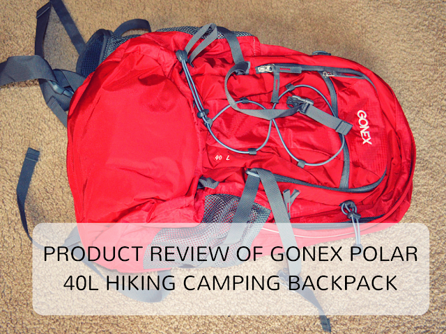 Product review of Gonex Hiking Backpack
