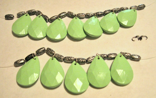 DIY: Teardrop Bead Statement Necklace | Neon Rattail