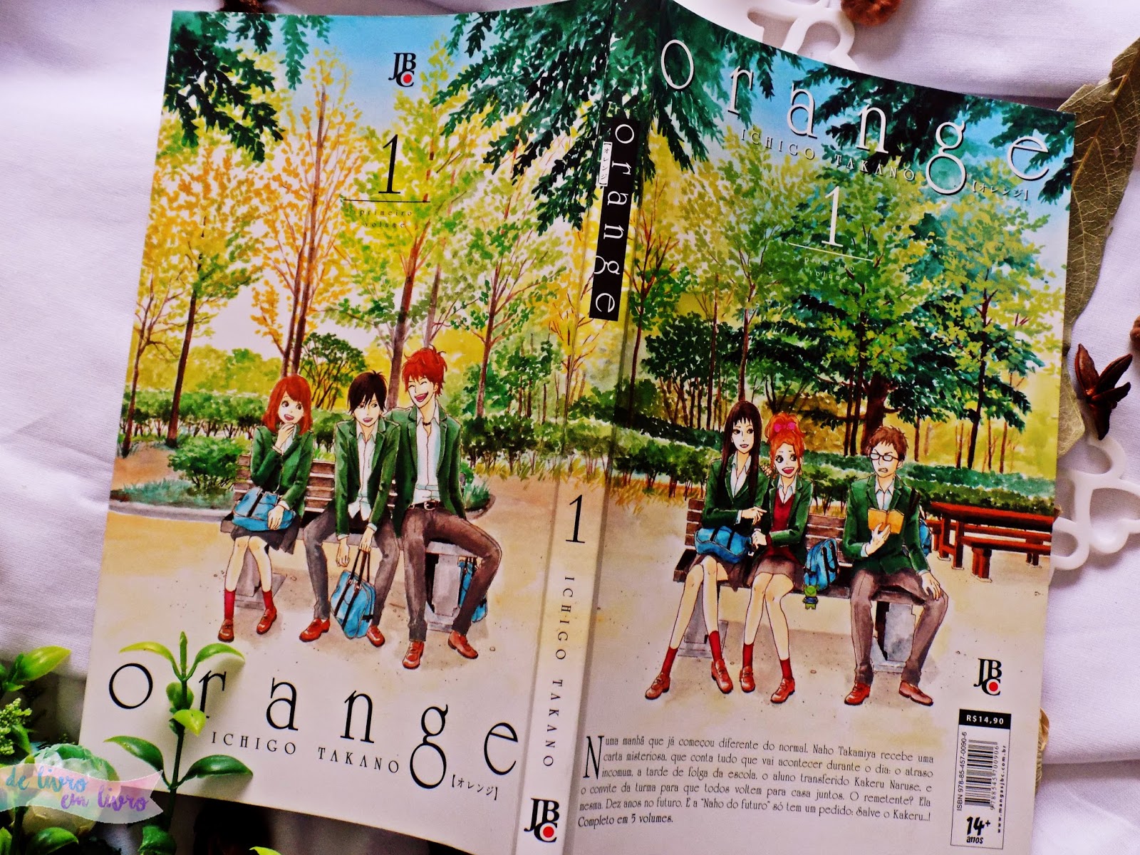 Resenha: Orange, vol.1 - Ichigo Takano | De Livro em Livro