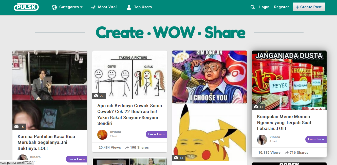 Inilah 5 WebSite Yang Bisa Bikin Kamu Ngakak | OALAH GITU - Oalah Gitu