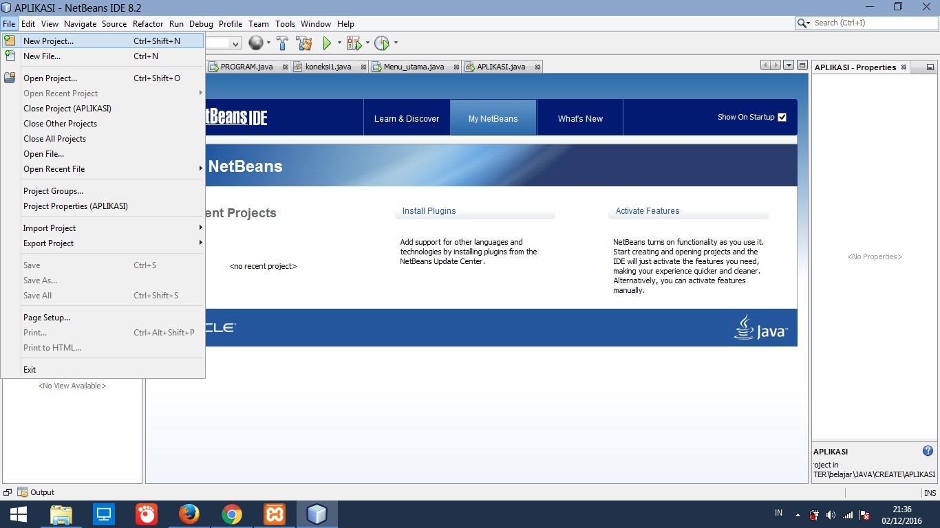 Membuat Form Login Keren Di Netbeans - FRESSKORE