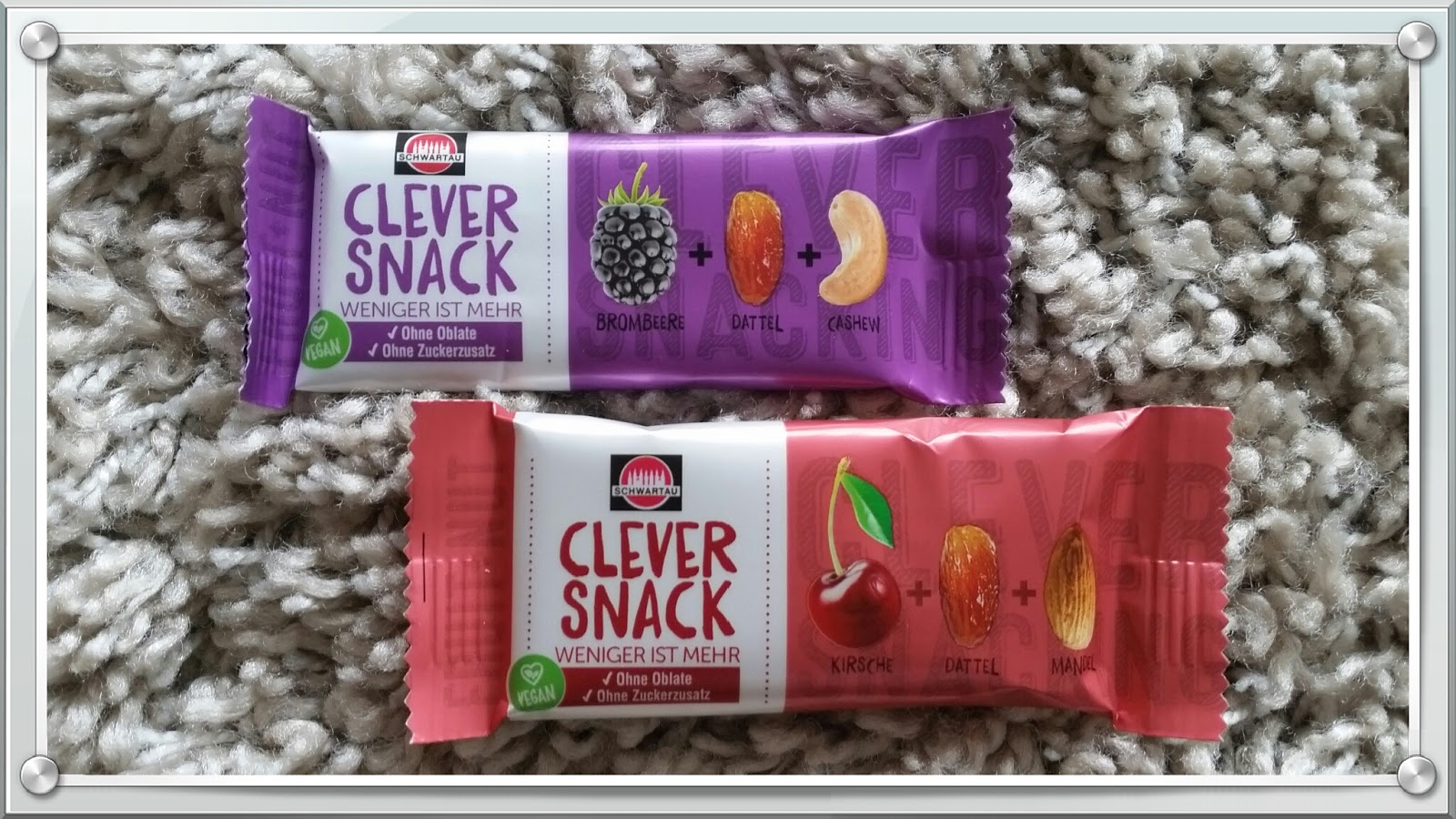 Heike's Teststübchen: Schwartau Clever Snack - weniger ist mehr