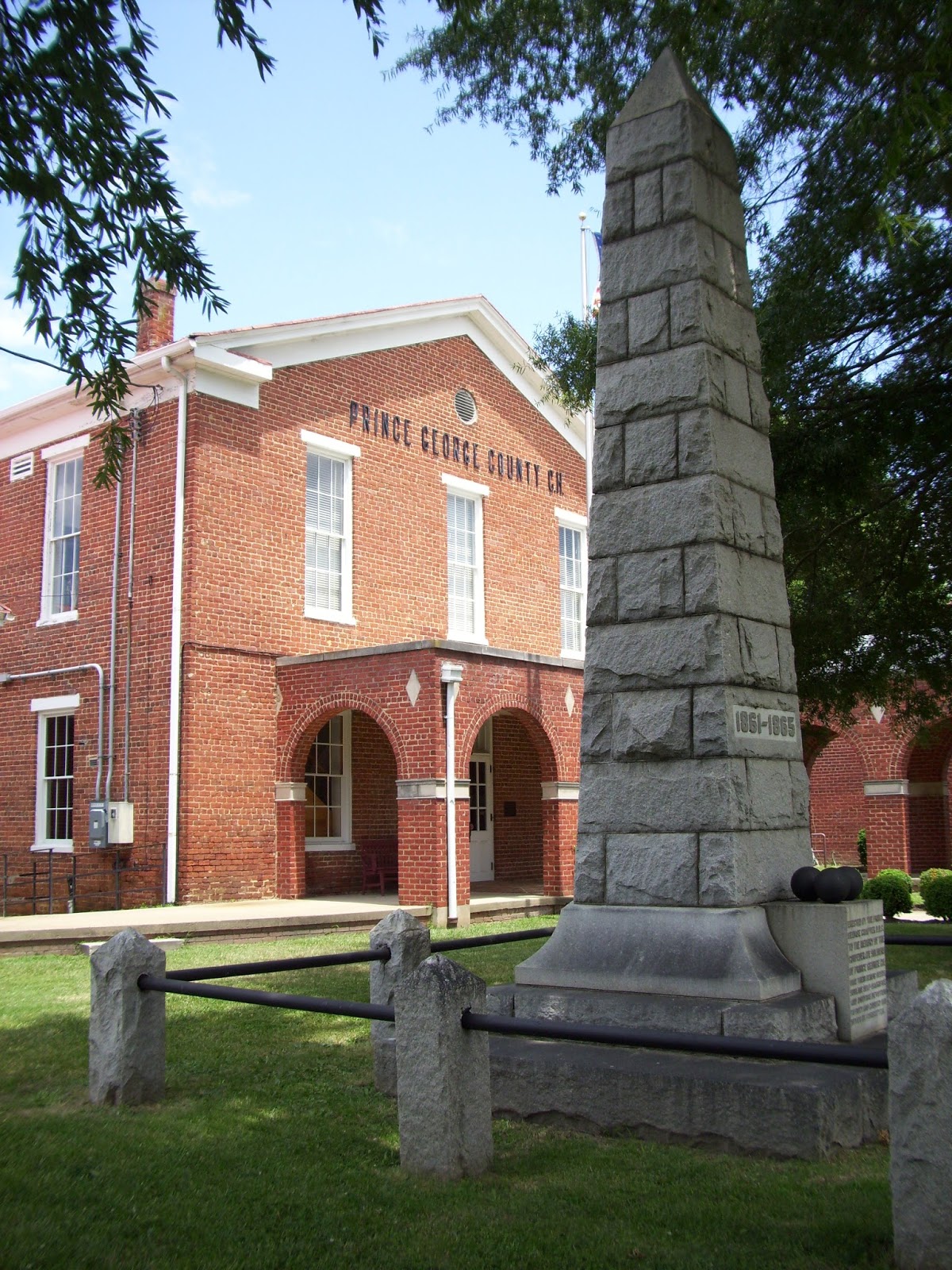The Matt Ward History Experience : Prince George County Courthouse