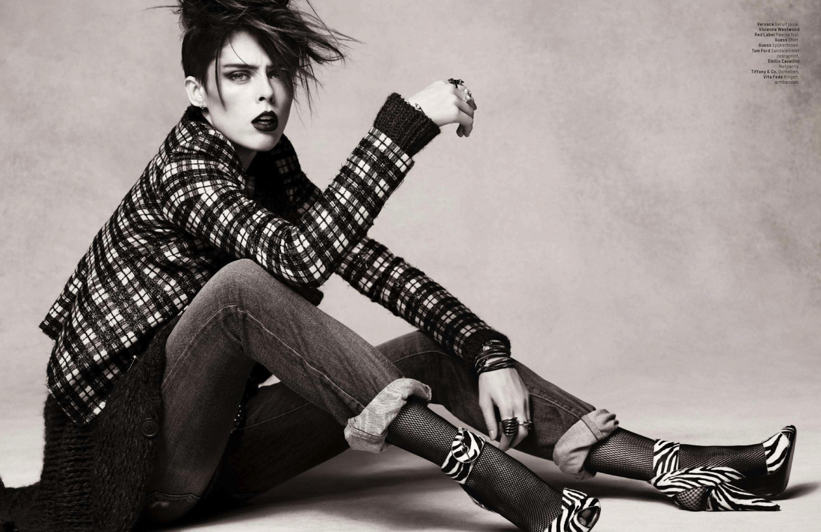 coco rocha by jonas bresnan for l'officiel nl december 2013 | visual ...