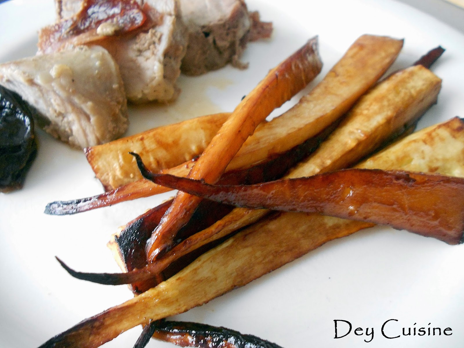 Dey cuisine: Panais rôtis au four