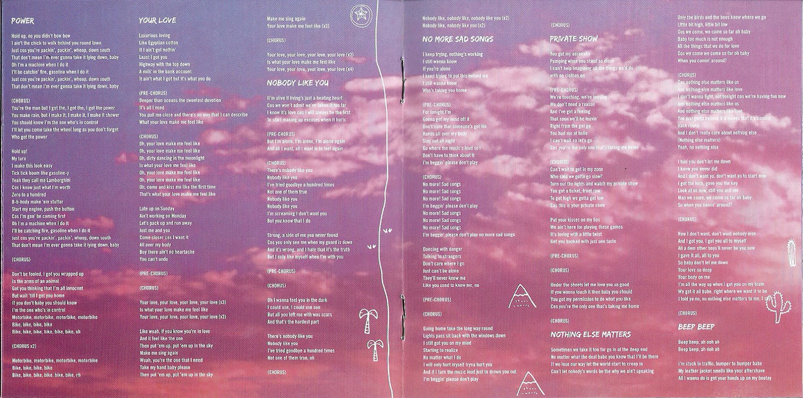 Encarte: Little Mix - Glory Days (CD/DVD Deluxe Edition) - Encartes Pop