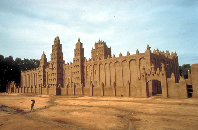 Dünya'nın Bütün Camileri: Pictures of Great Mosque-1, Niono, Mali