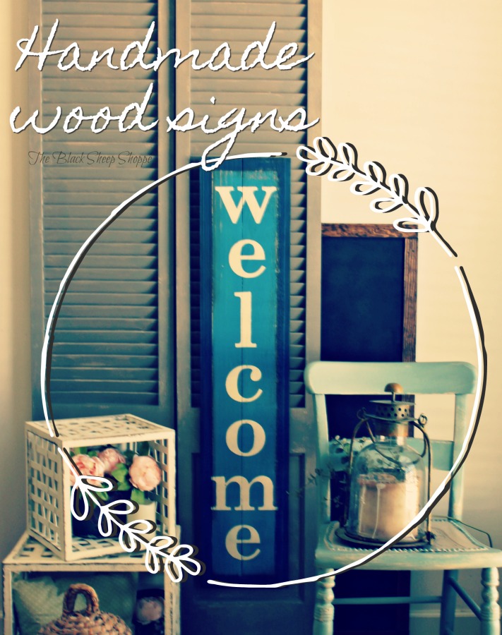 Handmade Wood Signs: Photography and Staging