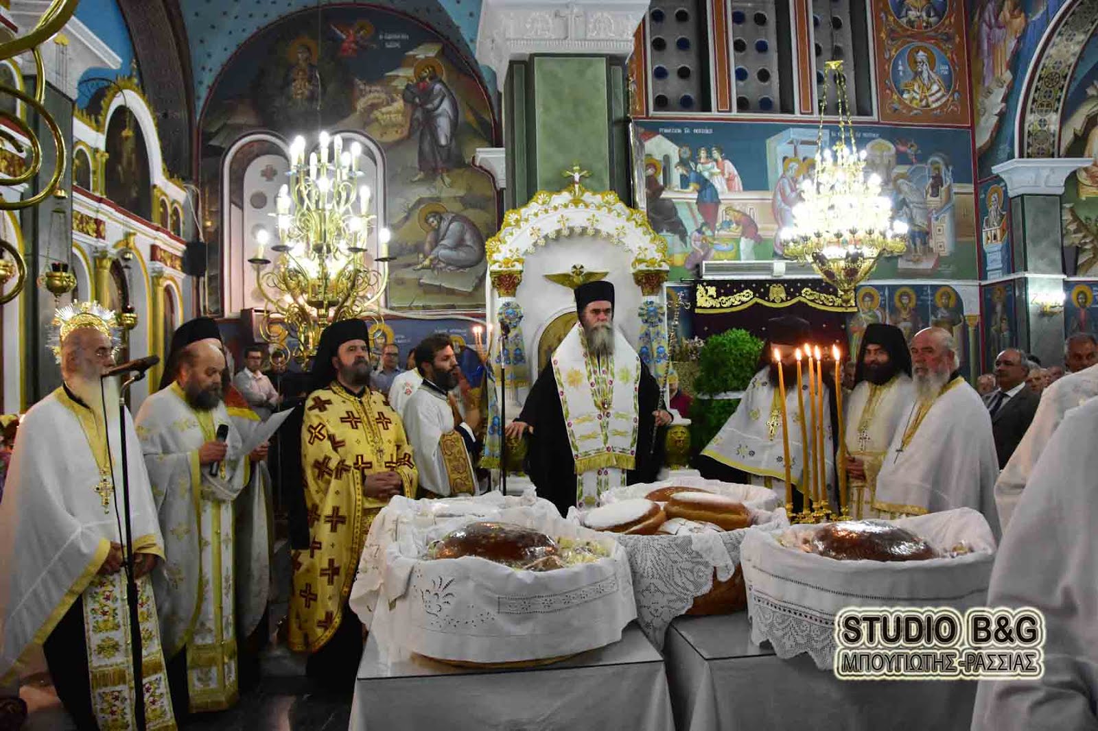 Άγιοι και Εκκλησία: Η ΕΟΡΤΗ ΤΗΣ ΤΙΜΙΑΣ ΖΩΝΗΣ ΣΤΗΝ ΝΕΑ ΤΙΡΥΝΘΑ ΝΑΥΠΛΙΟΥ.
