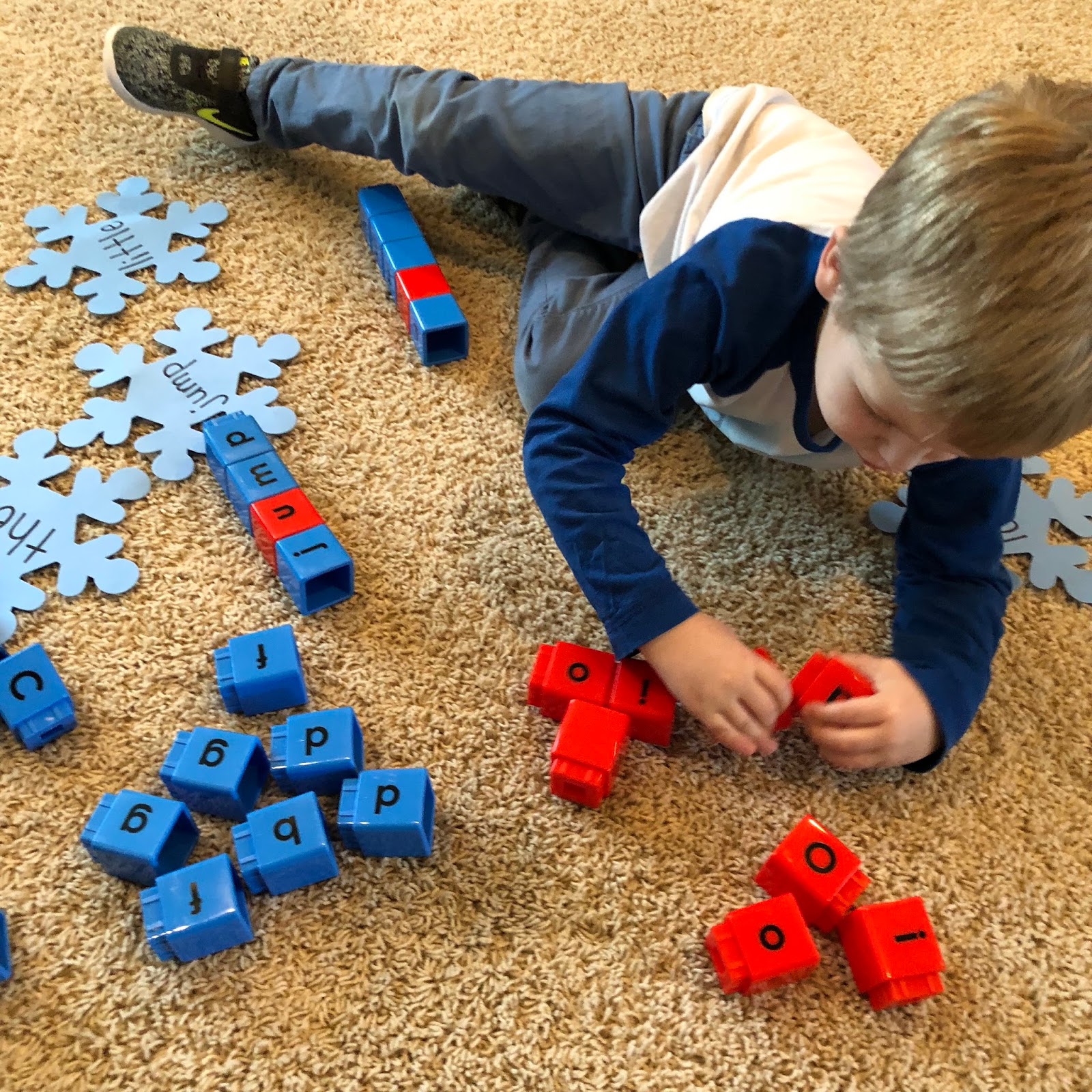 Sight Word Snowflake Activity | TheHappyTeacher