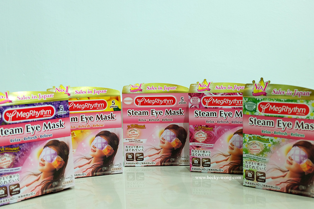 Soothing Experience with KAO MegRhythm Steam Eye Masks | Becky-Wong