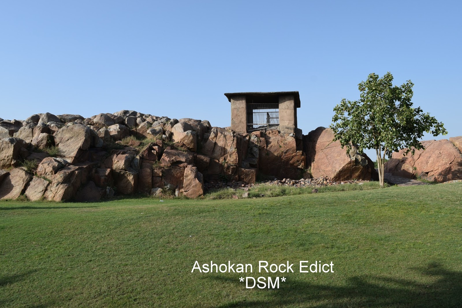 Mauryan Pillars & Rock Edicts around Delhi