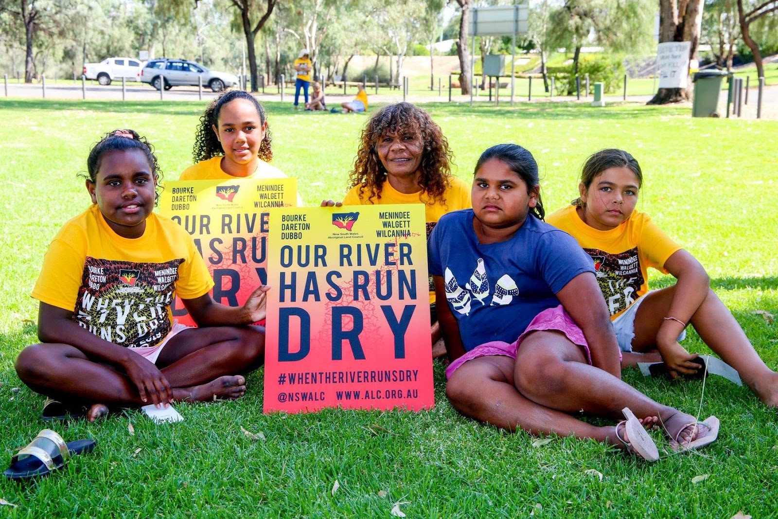 Vanguard: Indigenous Australians lead water protest