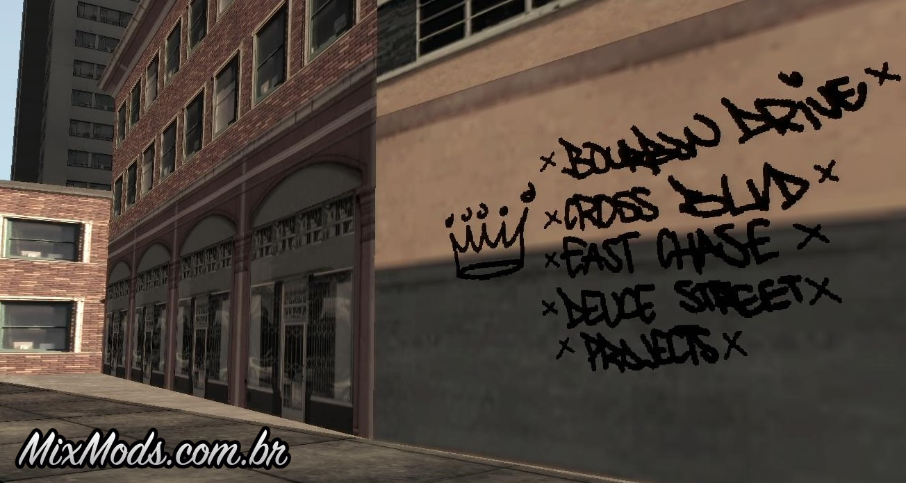 Pichações da Temple Drive Families - MixMods - Mods para GTA SA e outros