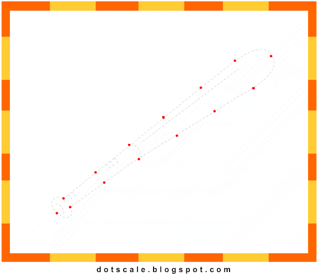 Kids Printable Dot to Dot Free: Baseball Bat Dot to dot