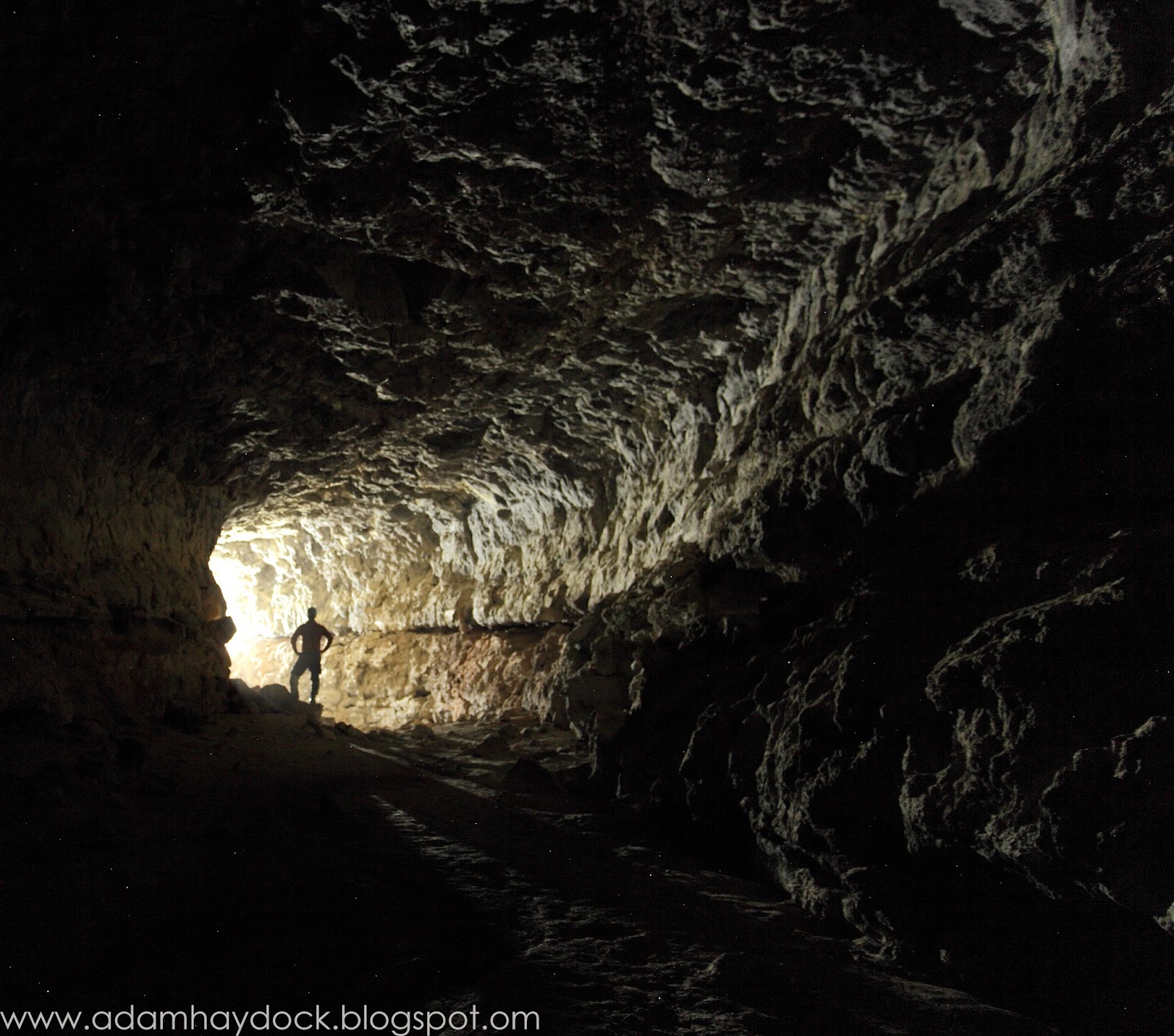 GYPSUM LAVA TUBE CAVE-IDAHO - ADAM HAYDOCK