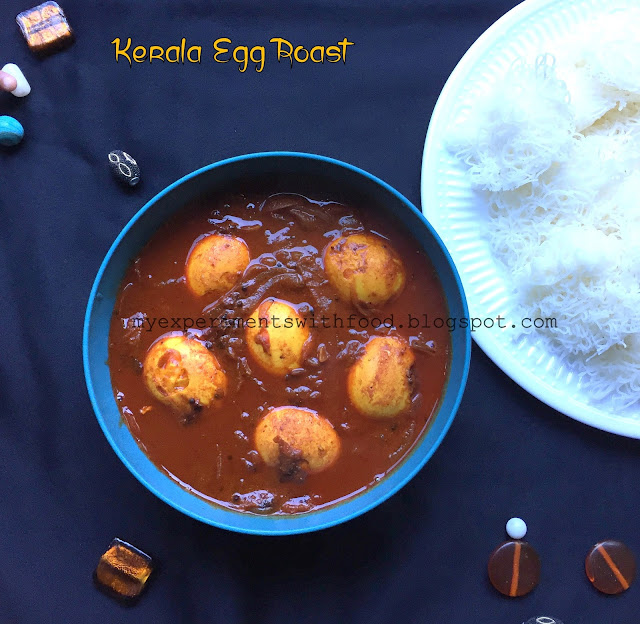 My Experiments With Food: Kerala Egg Roast using Coconut Milk/ Nadan ...
