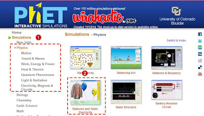 Cara Menggunakan Aplikasi PhET Simulasi | wirahadie.com
