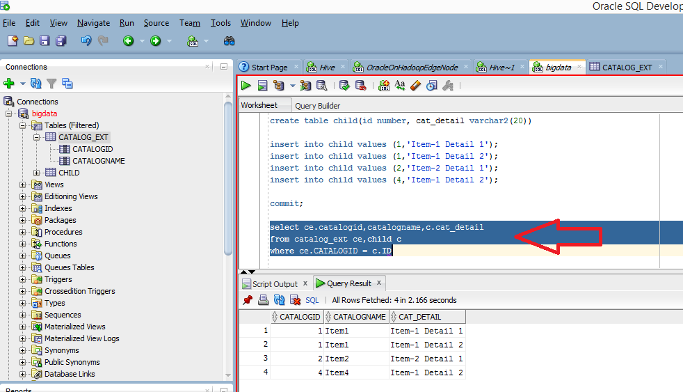 DBMentors - Inam Bukhari's Blog: Creating External Table for HDFS using ...