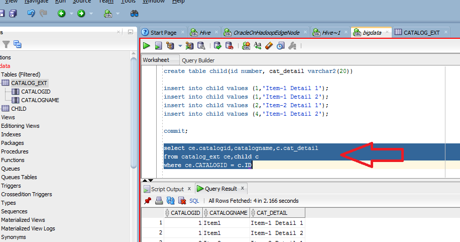 Dbmentors Inam Bukhari S Blog Creating External Table For Hdfs Using Oracle Connector For