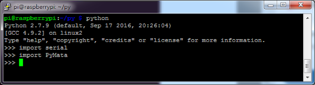 Arduino筆記(13)：使用Firmata 協定，Arduino 也可以執行 Python