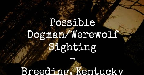 Phantoms and Monsters - Real Cryptid Encounter Reports - Fortean ...