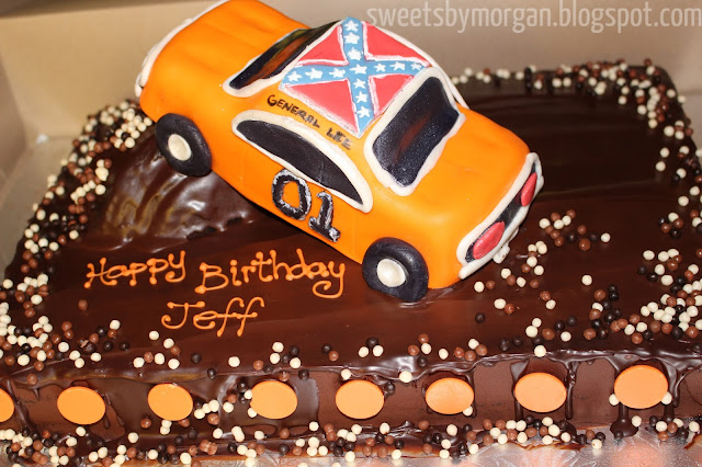 Morgie's Sweet Treats: Dukes of Hazzard - General Lee Cake