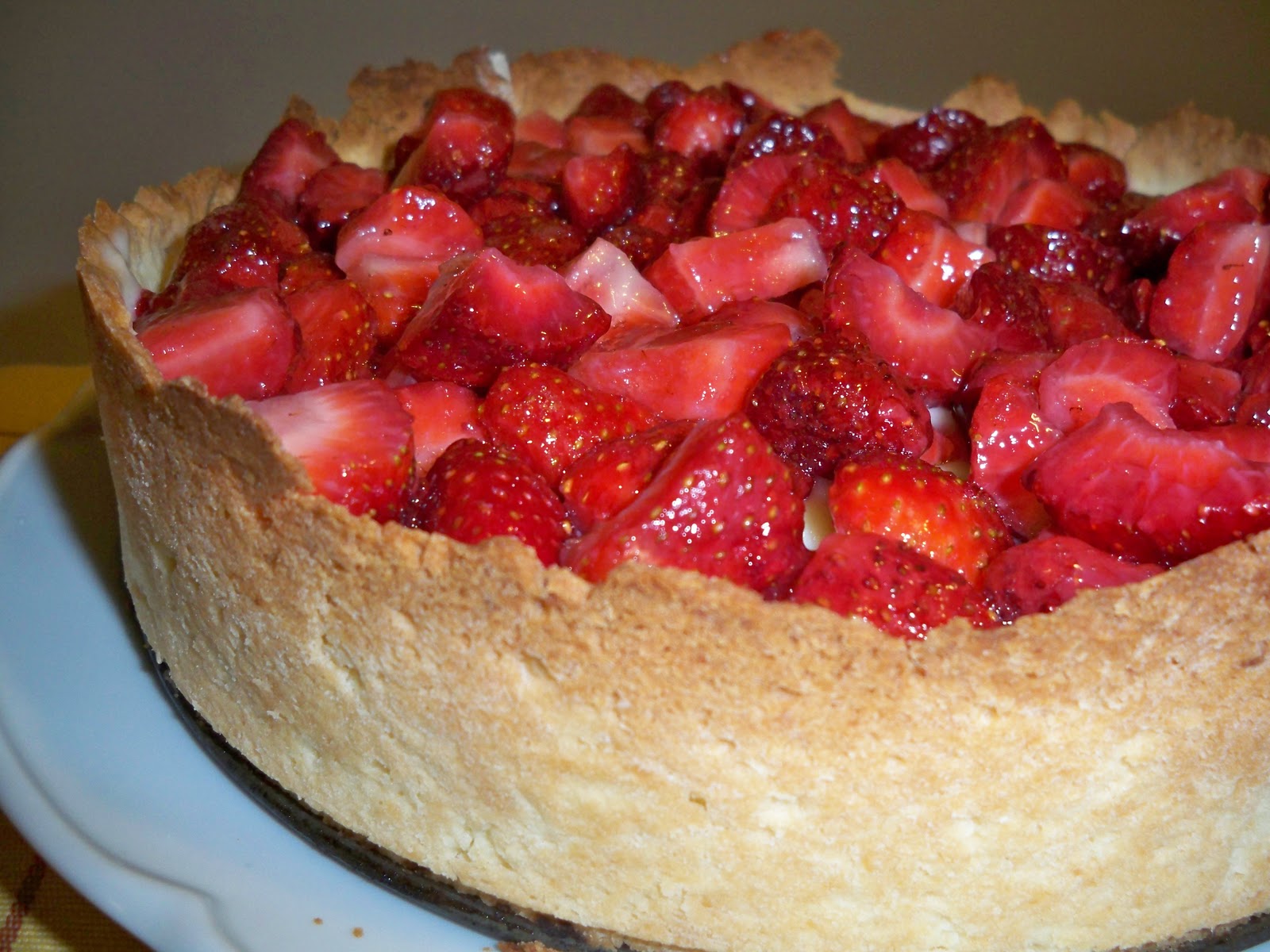 TODO CASERO: TARTA DE FRUTILLAS