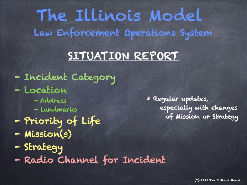 Incident Command: Communicating the Situation and Location