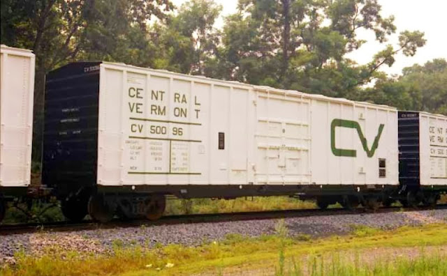 Trackside Treasure: CV White Boxcars