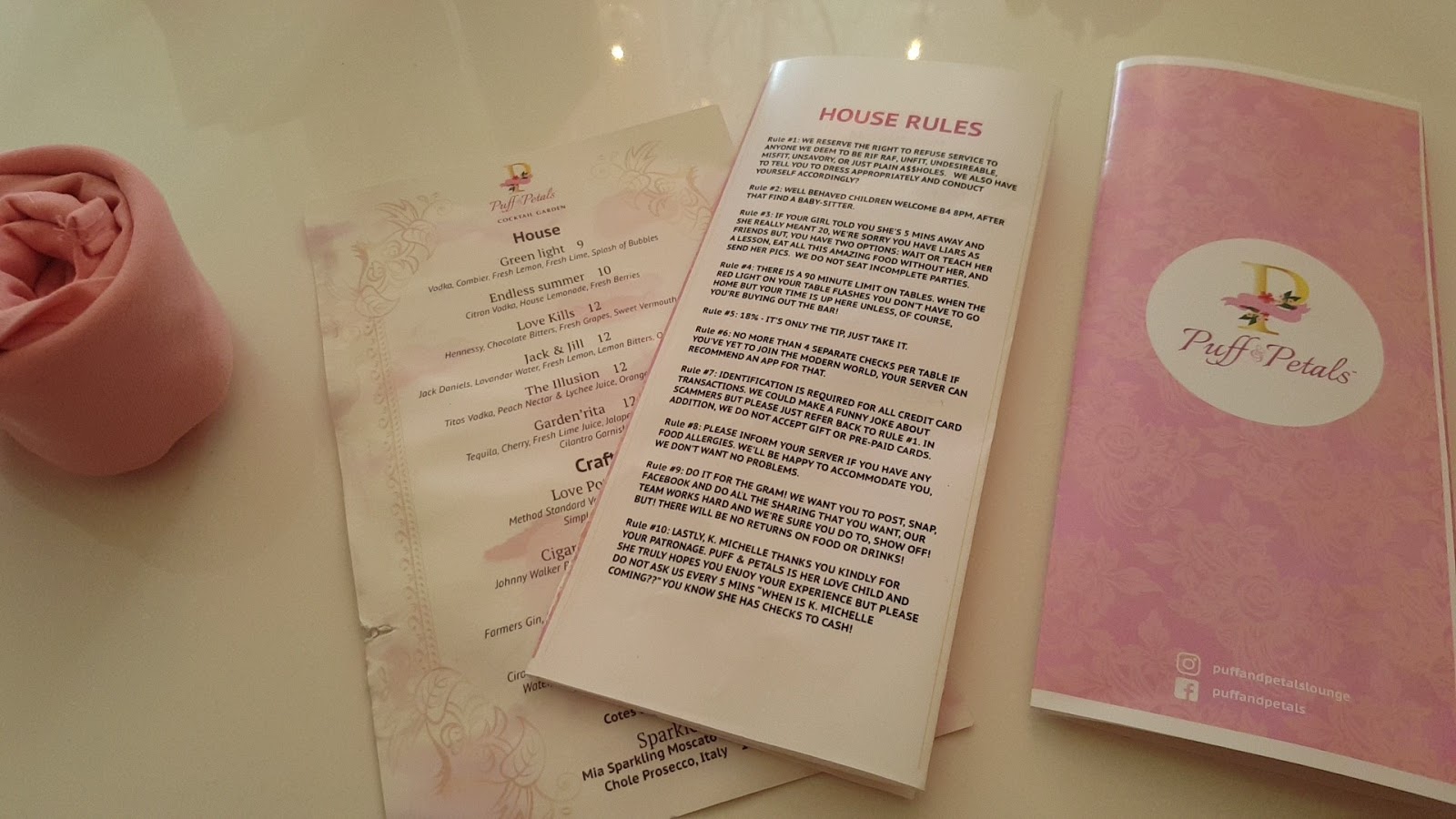 First Look: My review of K. Michelle's new 'Puff & Petals' restaurant ...