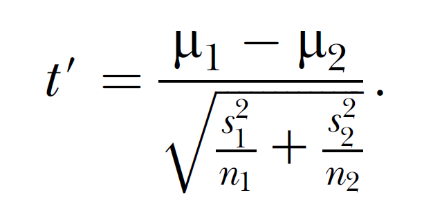 The 20% Statistician: Always use Welch's t-test instead of Student's t-test