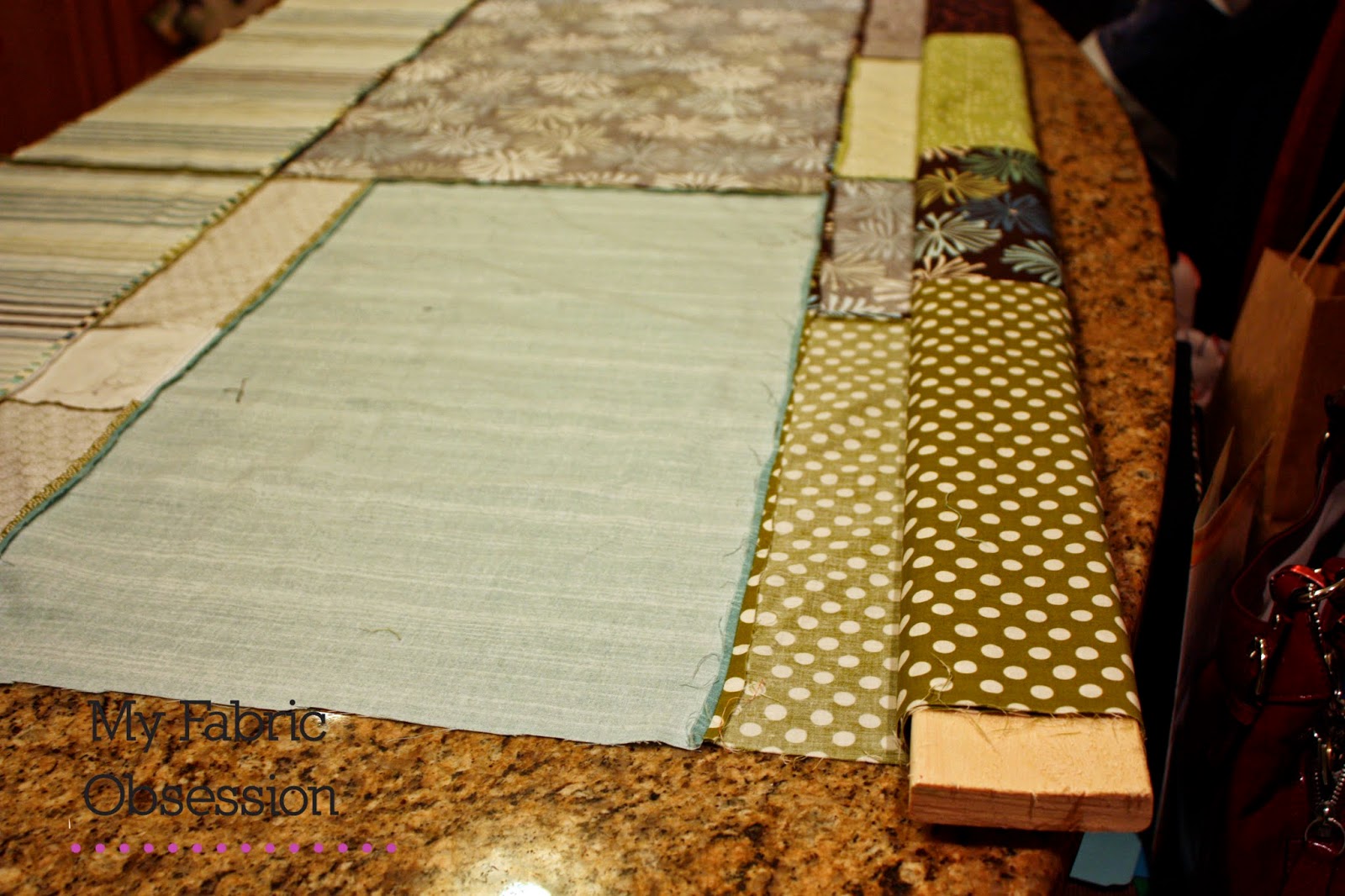 My Fabric Obsession: How I board baste