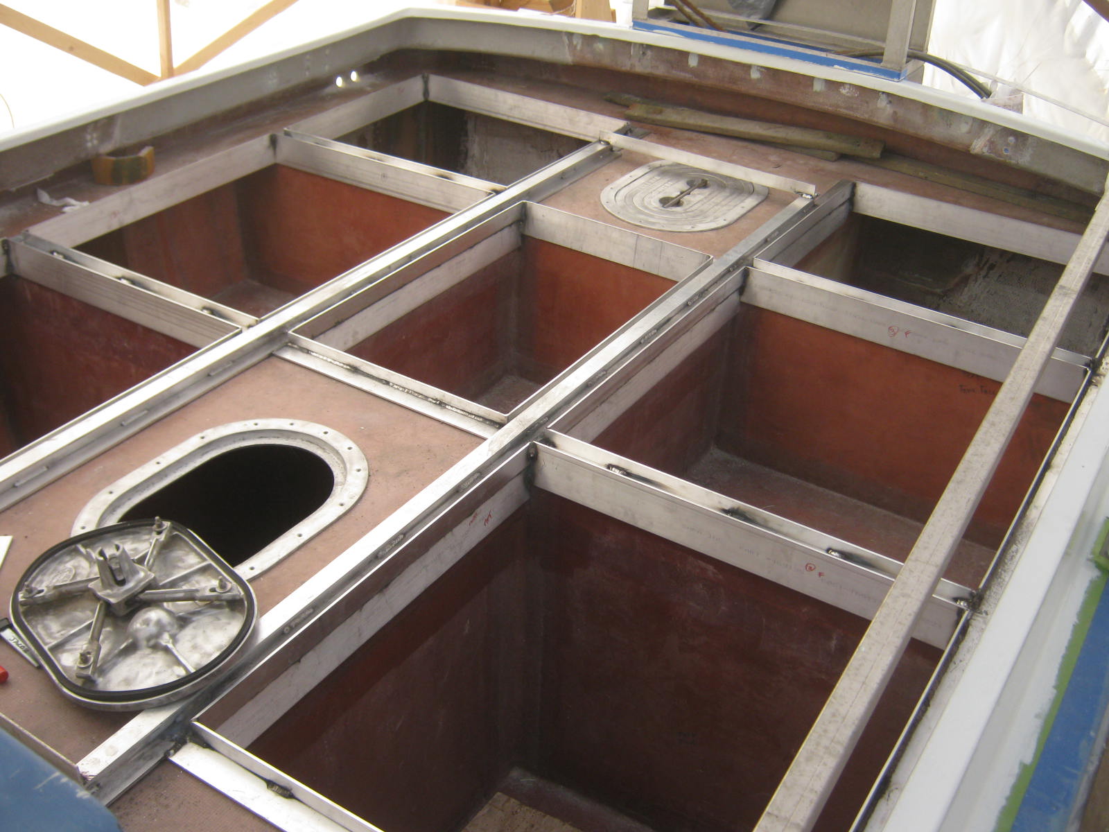 The Overhaul: Aluminum Hatch Combings, and Paint