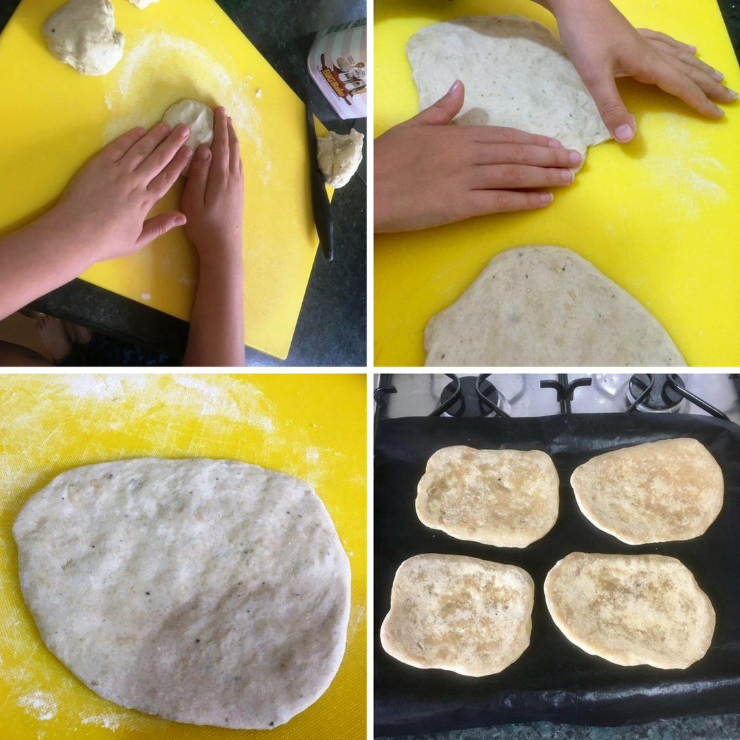 How to make Mini Pitta Bread Pizza's from scratch