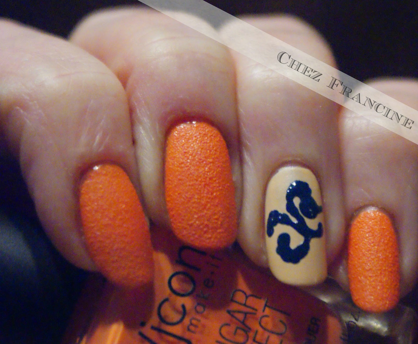 Chez Francine: [Sailing - ONEPIECE inspired nail art ] #3 Nami