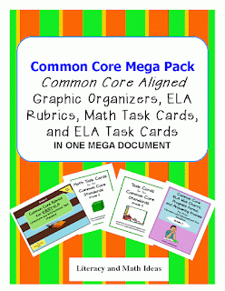 Literacy & Math Ideas: Common Core Mega Packs
