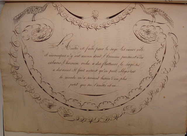 BIBLIOTYPES: Ménard, E: Cahier d'écriture