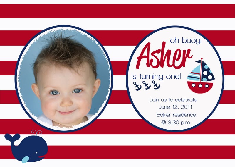 K.I.S.S. {Keep It Simple, Sister}: Oh buoy, he's one! {whales and sails ...