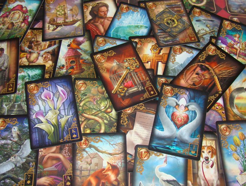 Decks Petit Lenormand Baralhos Cigano