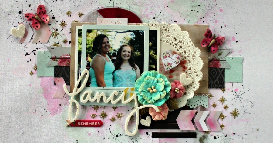 Lisa's Scrappy Hideaway: Fancy Layout for Stuck?!